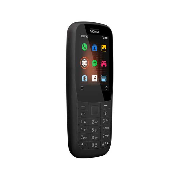 NOKIA 220 4G TA-1155 DS - Black. HADDAD | الحداد