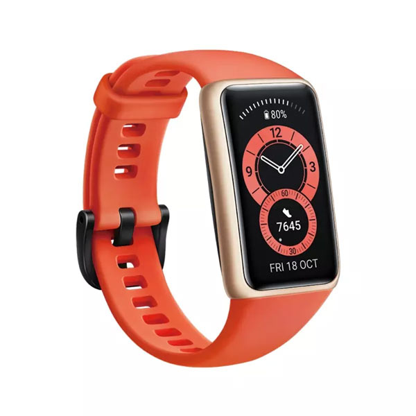Huawei Band 6 Fitness Tracker With All Day SpO2 Monitoring - Amber ...