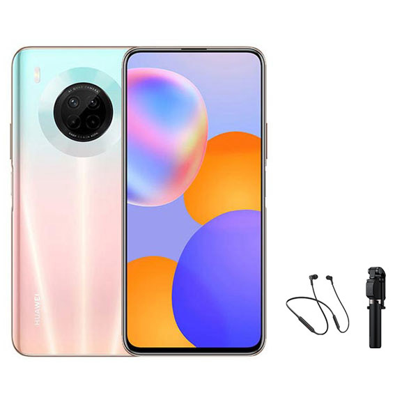 Bundle Huawei Y9a Dual Sim 4G 128GB, Ram 8GB - Sakura Pink. HADDAD | الحداد