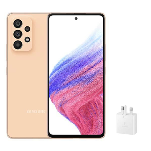 Samsung Galaxy A53 Dual Sim, 5G , 6.5" 256 GB, Ram 8 GB - Orange ...