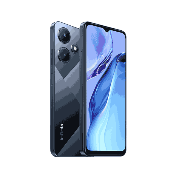 Infinix Hot 30i, 128GB, 4GB RAM, 4G - Mirror Black. HADDAD | الحداد