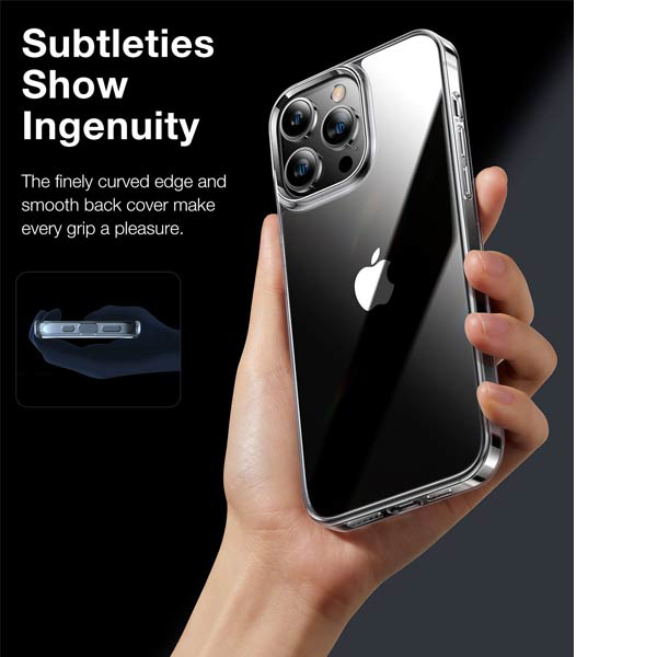 Torras iPhone 14 Pro Max 6.7 Diamond Clear Case clear. HADDAD | الحداد