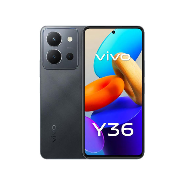 vivo Y36, 128 GB, 8 GB RAM, 4G - Meteor Black. HADDAD | الحداد