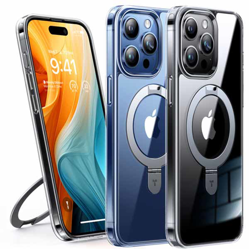 Torras iPhone 15 Pro 6.1' UPRO Ostand Clear Series Case Clear. HADDAD ...