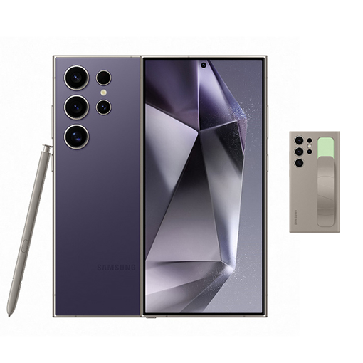 Samsung Galaxy S24 ULTRA 5G (12+256) GB - Titanium Violet - Bundle ...