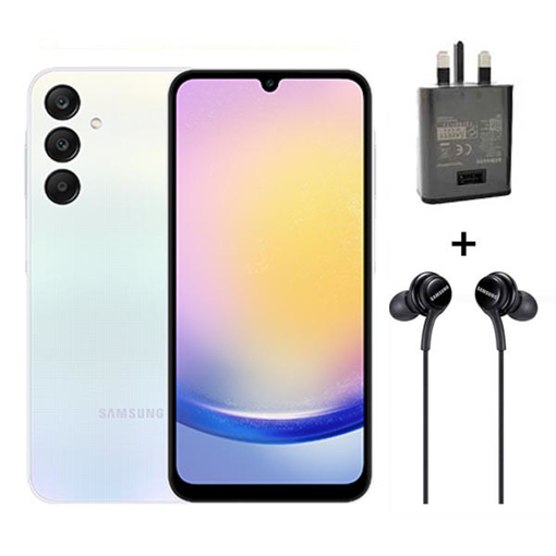 Samsung Galaxy-A25 5G (6+128) GB - LIGHT BLUE - Bundle Offer. HADDAD ...