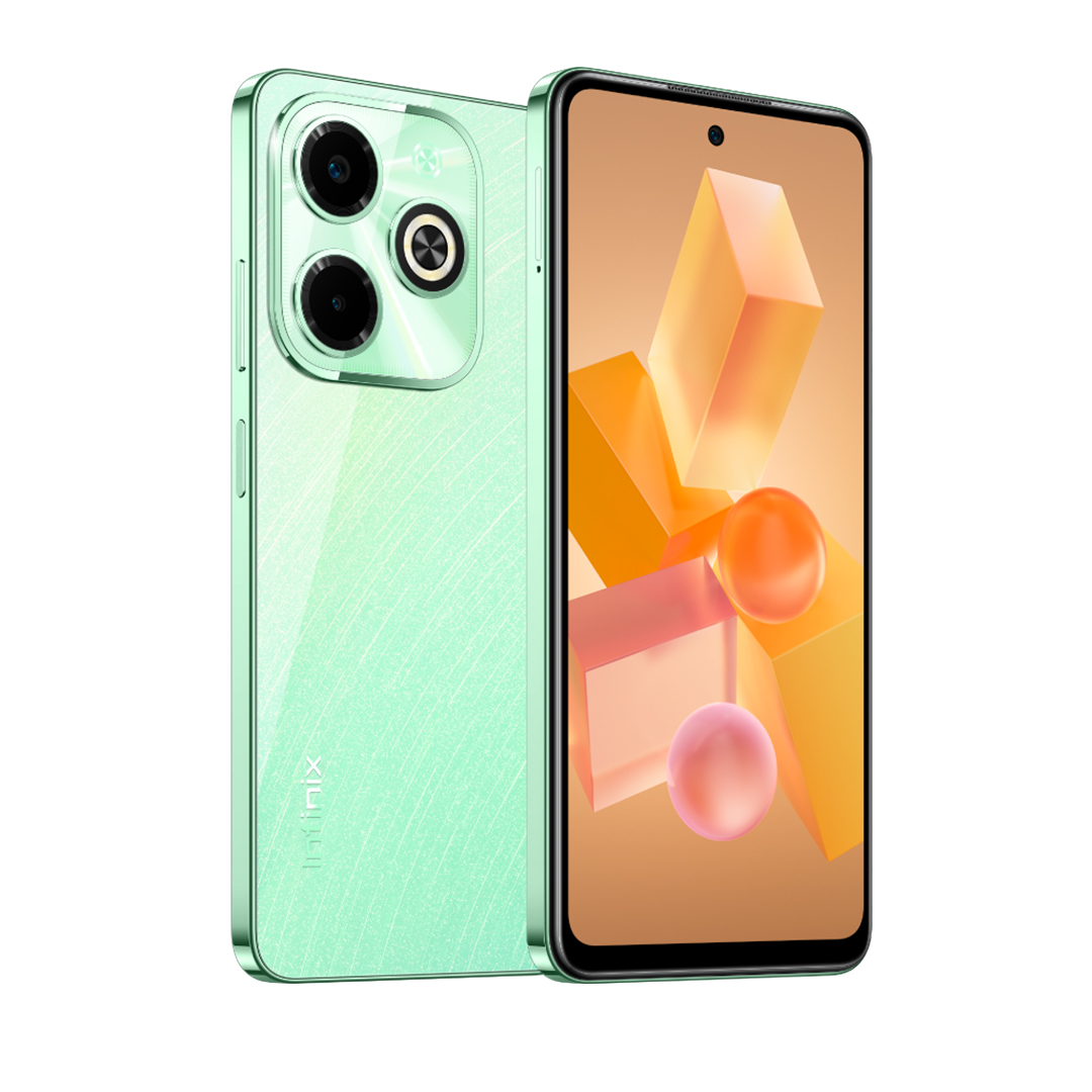 Infinix Hot 40i, 256GB+8GB RAM, 4G - Starfall Green - Bundle Offer ...